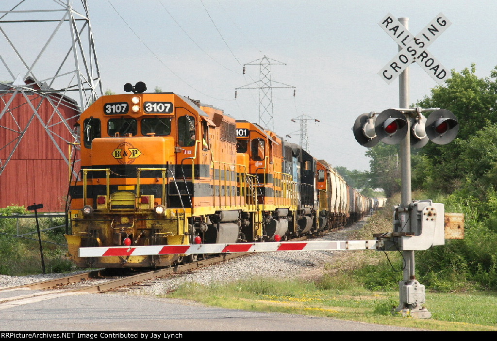 B & P 3107 GP40-3 EMD 1967